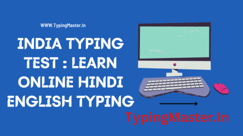 India Typing Test : Free Online Hindi, English Typing Tutor